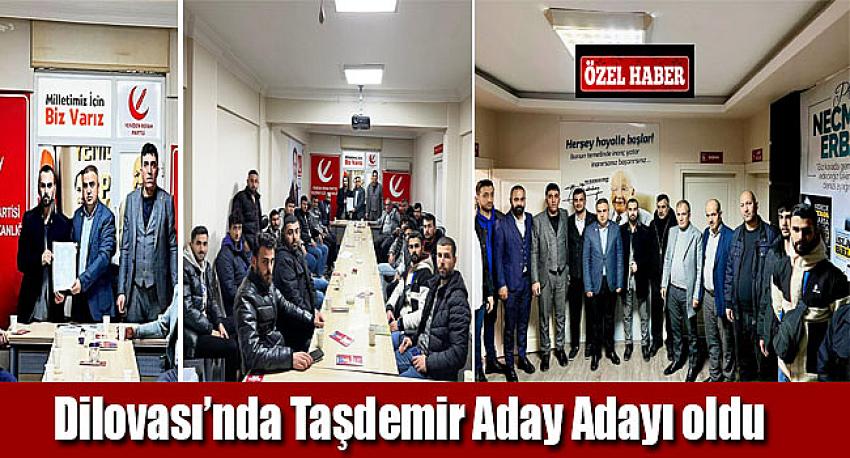 Cihat Taşdemir, Dilovası'nda aday adayı oldu